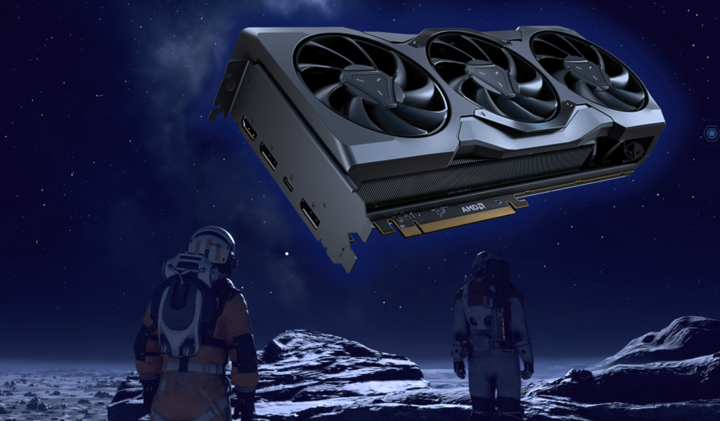 Cuando se utilizan las GPU AMD Radeon, parece que a Starfield le faltan ...