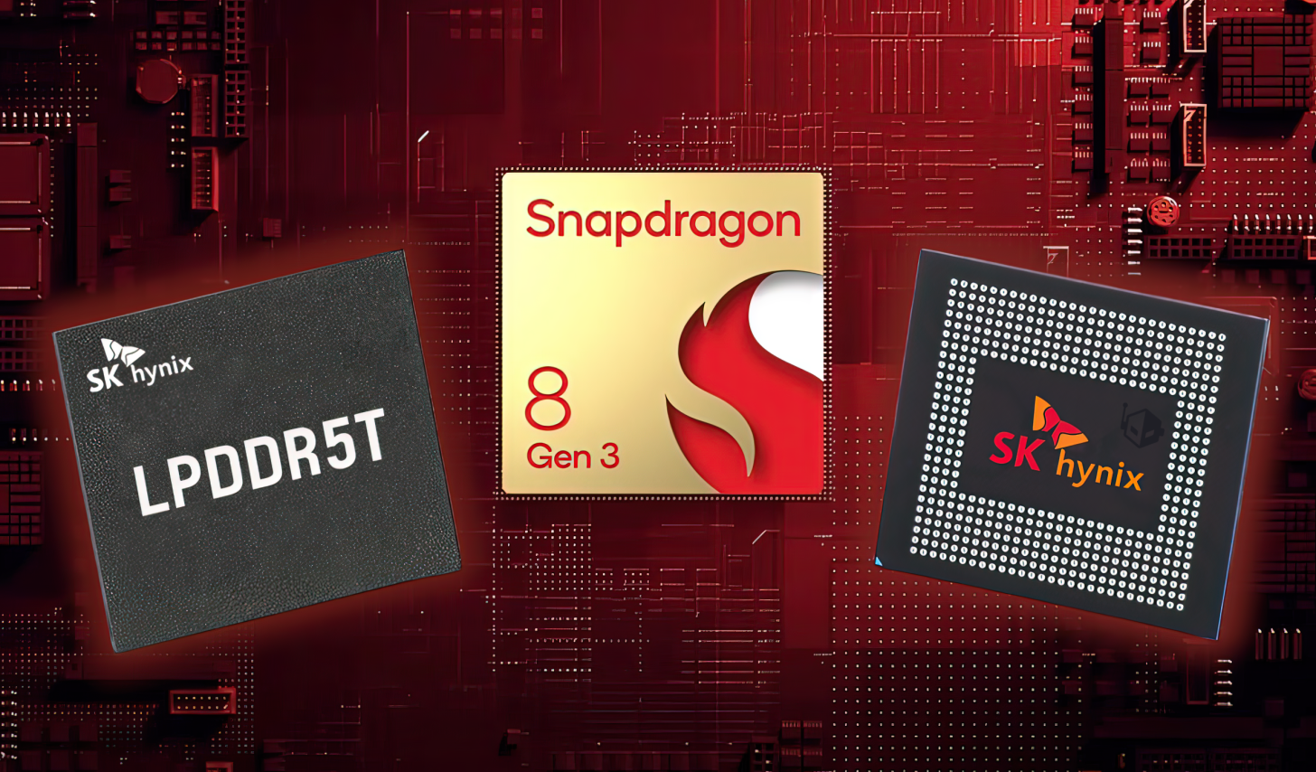 El SOC móvil Snapdragon Gen 3 de Qualcomm con DRAM LPDDR5T, 16 GB de ...