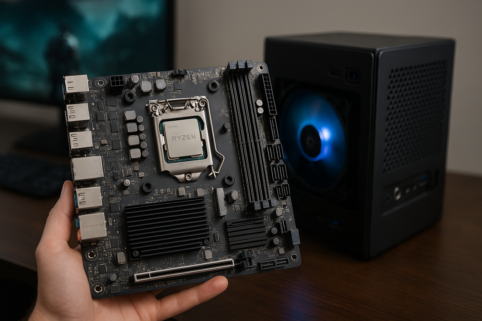 Minisforum BD995M: La nueva placa base que redefine el gaming en mini-PCs
